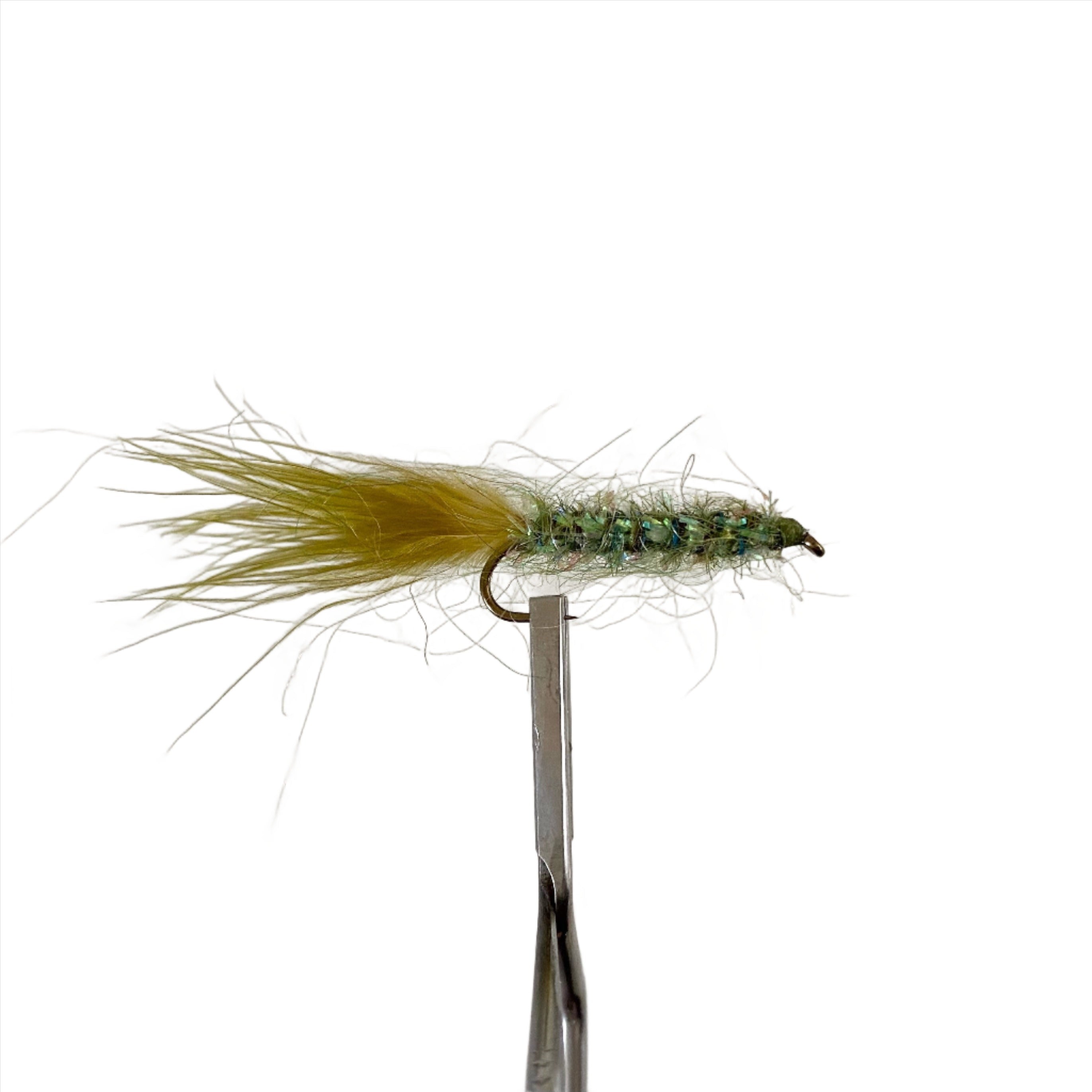 ESS77 FUZZLE BUGGER OLIVE – Pisces Fishing Tackle